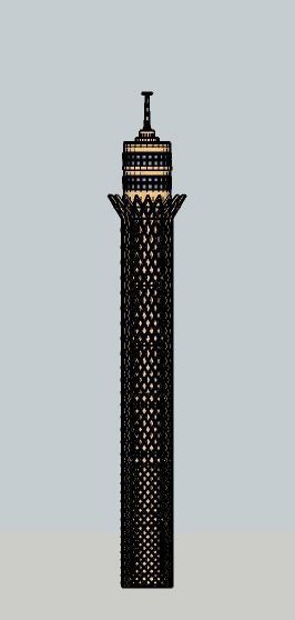 Cairo Tower 3D Model 3D model | CGTrader