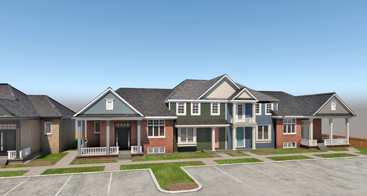 Peaceful neighborhood 3D model | CGTrader