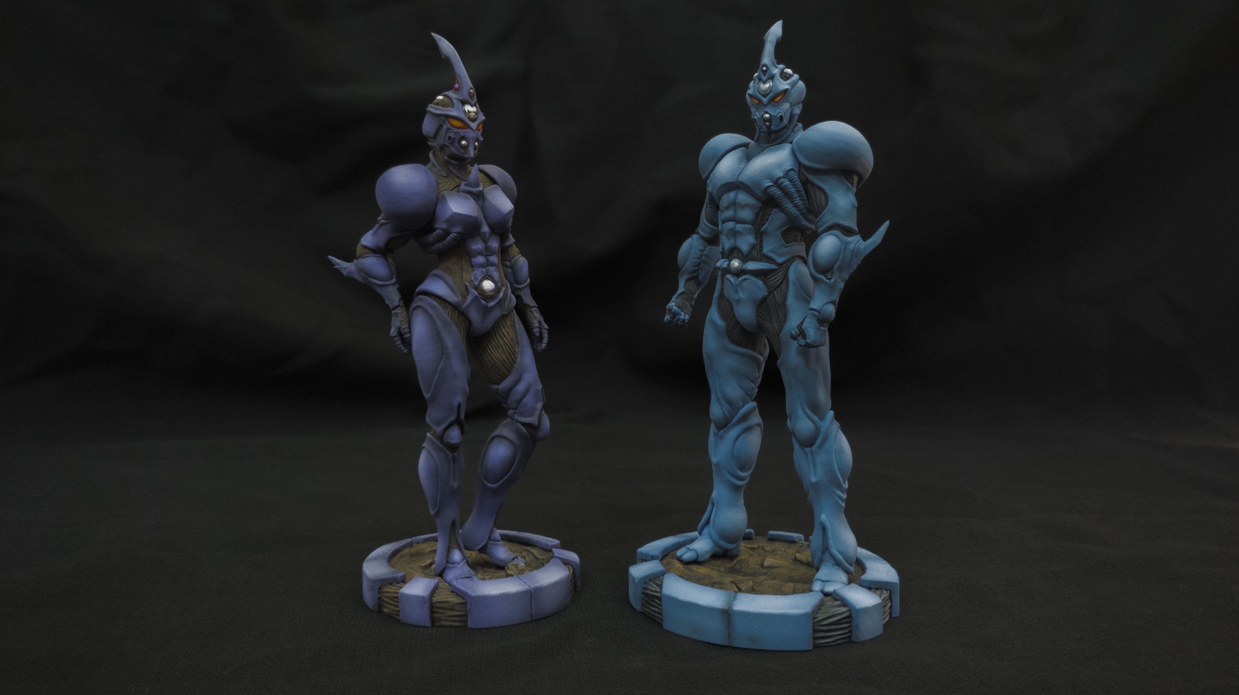 Guyver and Giuver Girl 3D print collection 3D printable | CGTrader