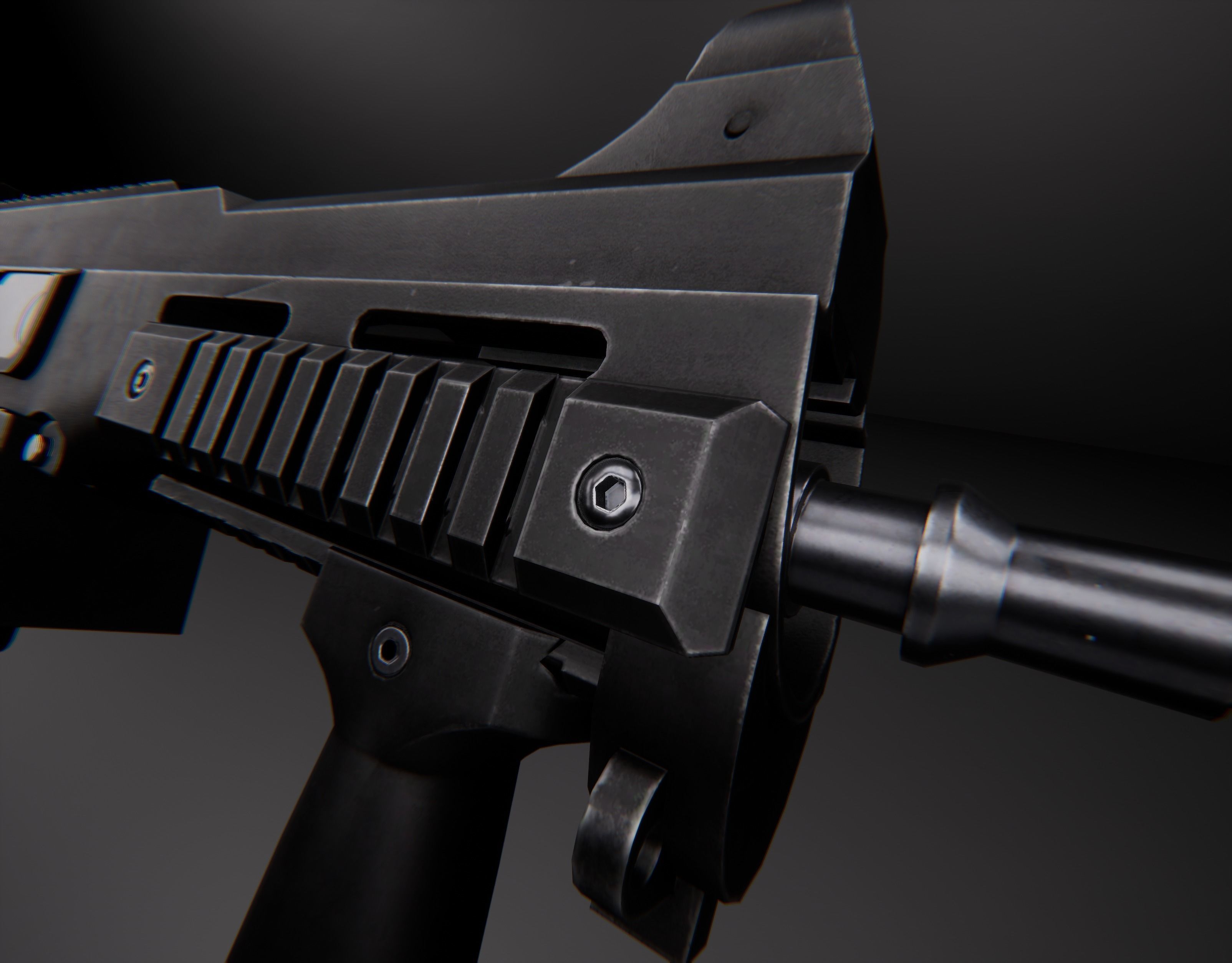 3D model Modern AAA SMG Pack Game Ready PBR VR / AR / low-poly | CGTrader