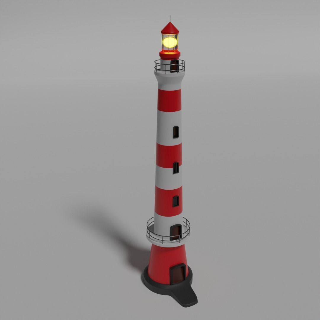 Light house free 3D model | CGTrader