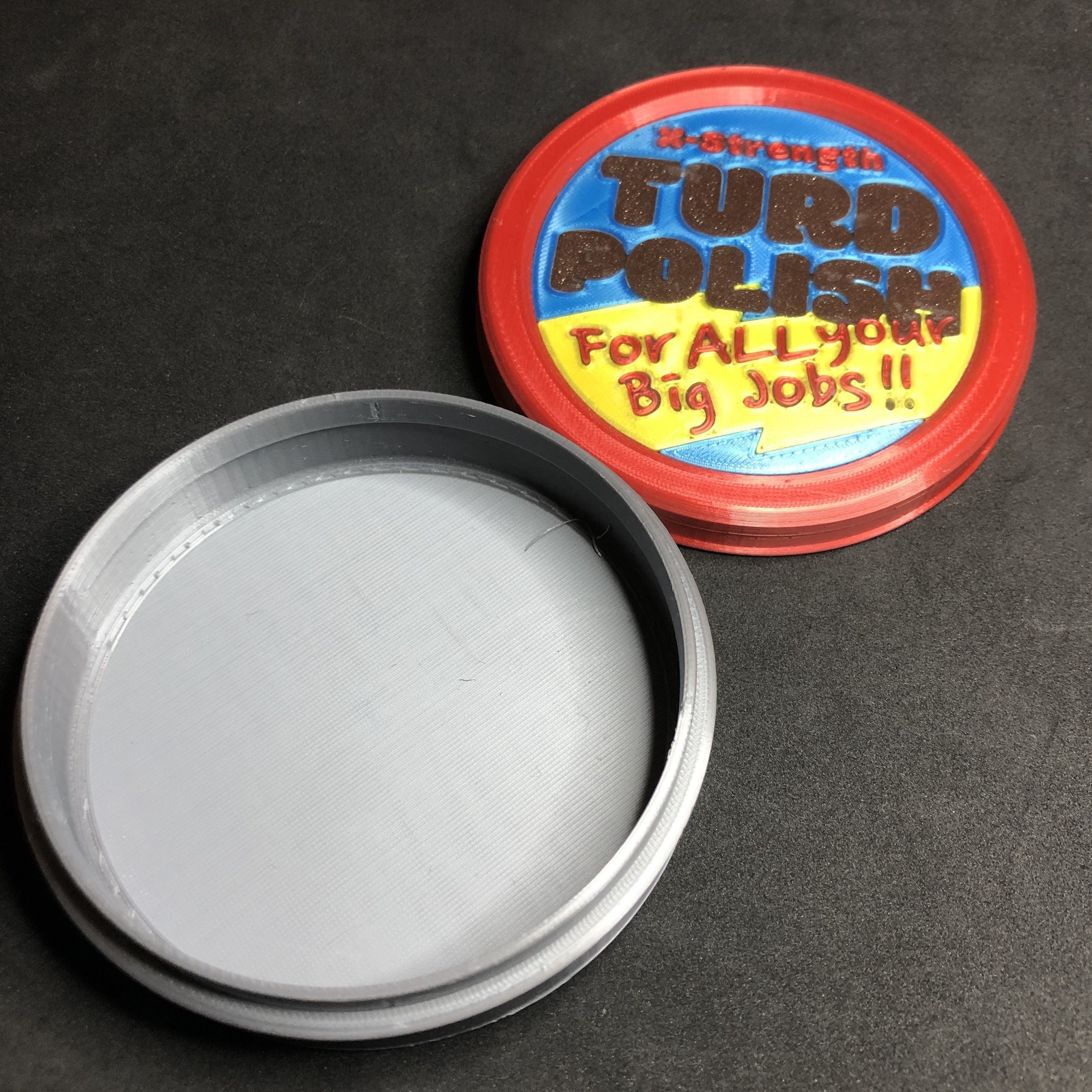 X Strength Turd Polish Gift Box 3D model 3D printable | CGTrader