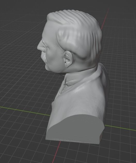 Ernest Rutherford 3D model 3D printable | CGTrader