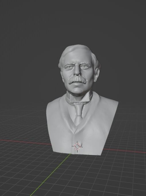 Ernest Rutherford 3D model 3D printable | CGTrader