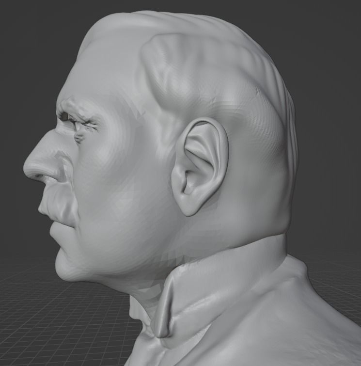 Ernest Rutherford 3D model 3D printable | CGTrader