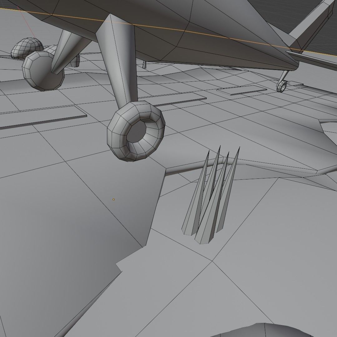 3d plane t in virtual world free VR / AR / low-poly 3D model | CGTrader