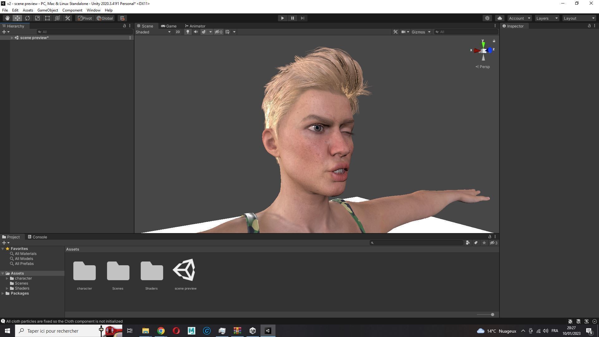 Realistic Military Girl Ready 4K free free VR / AR / low-poly 3D model ...