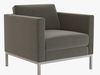 Nemschoff Riva Lounge Seating Armchair 3D model | CGTrader