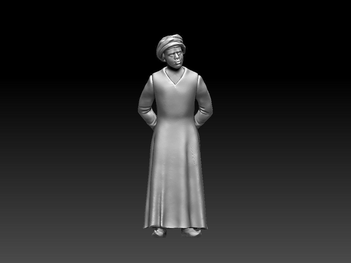 ARAB PEOPLE 3D model 3D printable | CGTrader