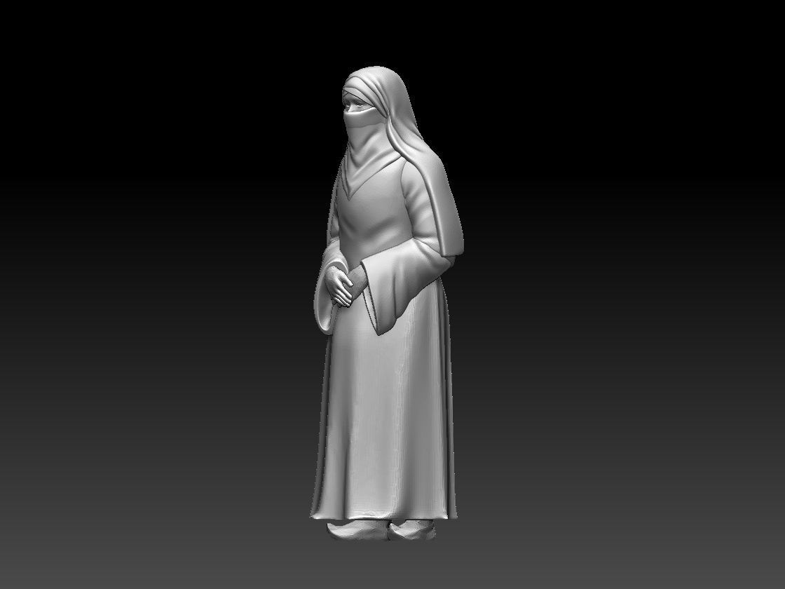 ARAB PEOPLE 3D model 3D printable | CGTrader