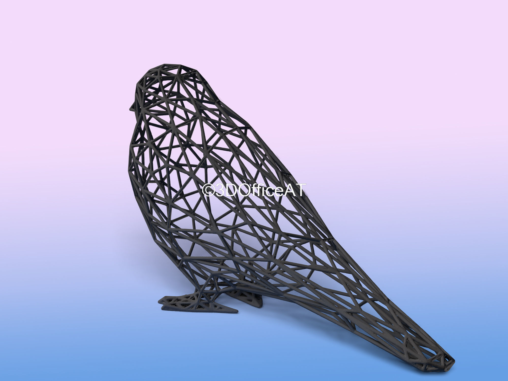 LITTLE BIRD SITTING - RESIN PRINTER 3D model 3D printable | CGTrader