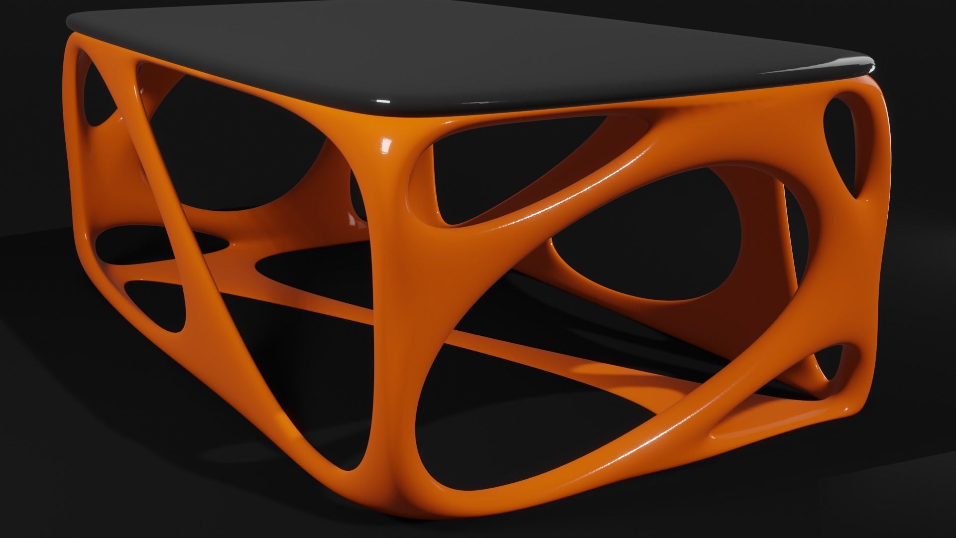 Y2K scifi Futuristic Design Luxury Table 3D model 3D model | CGTrader