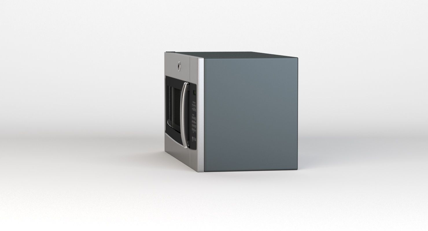 General Electric Microwave Oven With Recirculating Venting 3D model ...