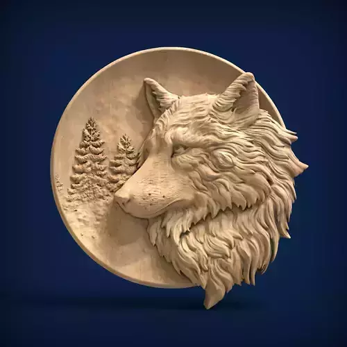 Carved panel painting STL 3D model | CGTrader