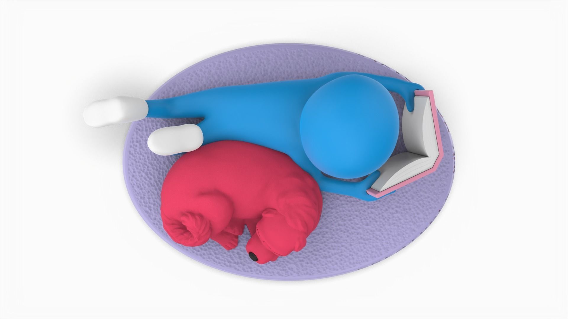 Strange Planet Creatures and Narratives Figure F3 3D model 3D printable ...