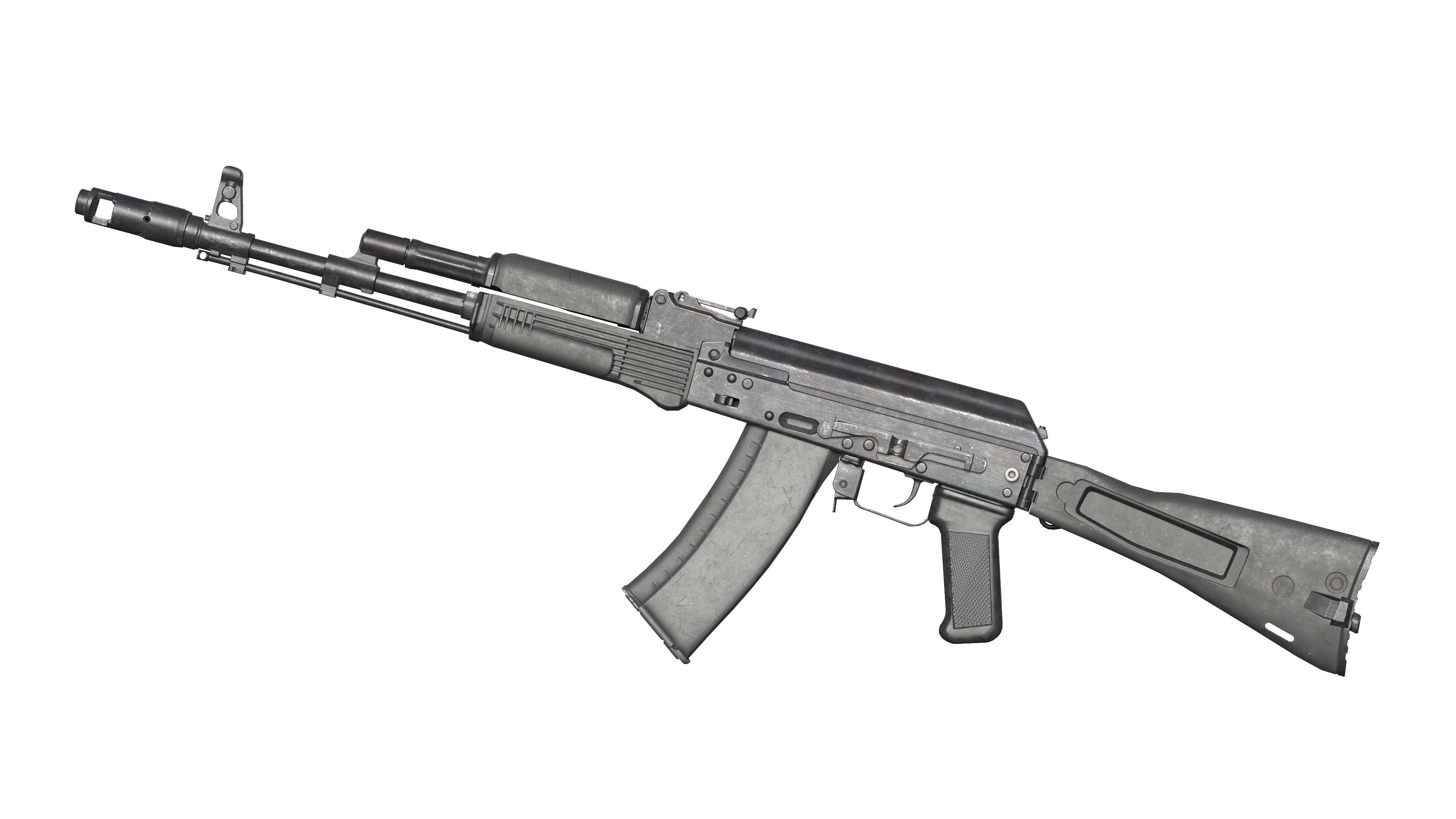 3D model MILITARY Game Ready AK74M and AK103 VR / AR / low-poly | CGTrader