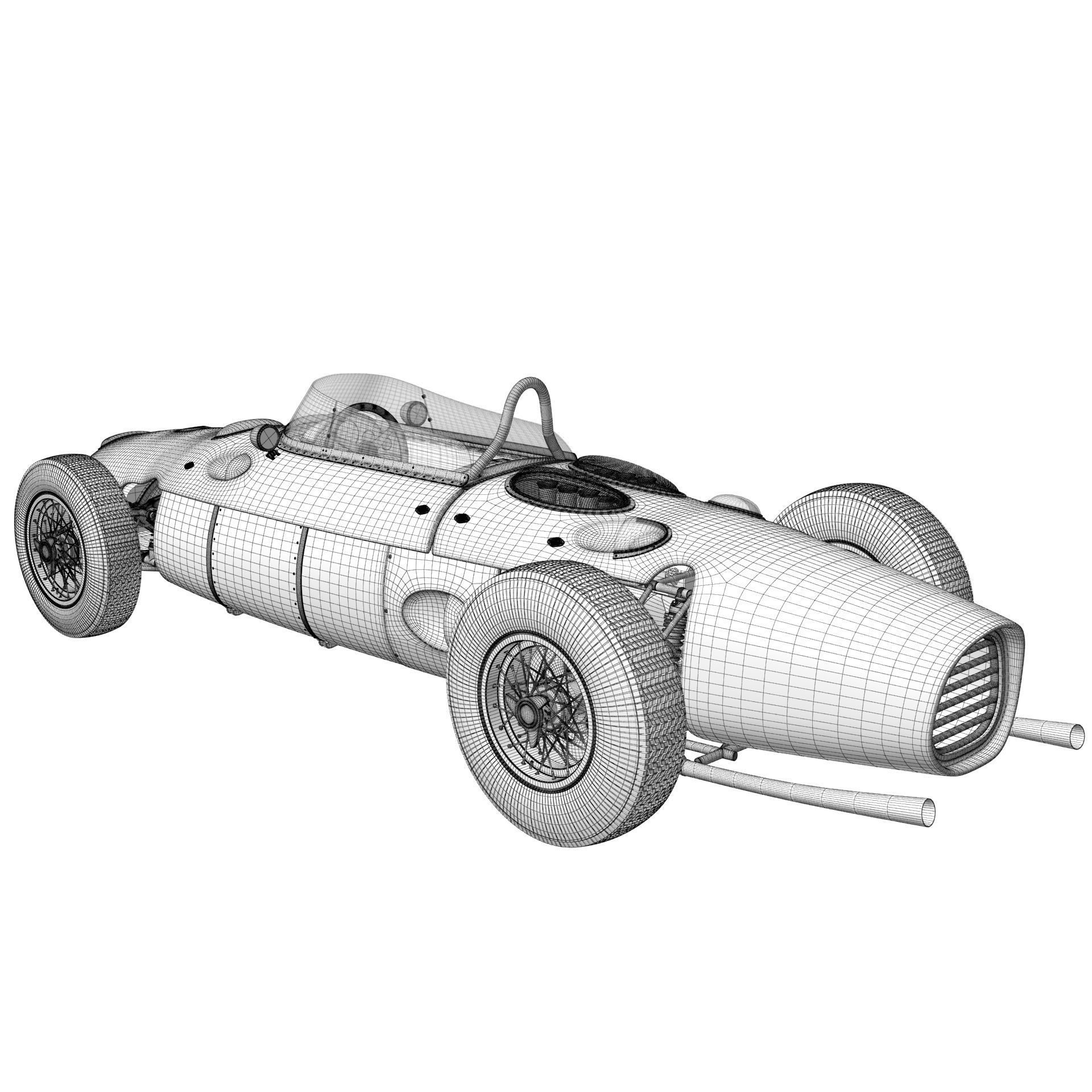 Ferrari F1 156 1961 3D model | CGTrader