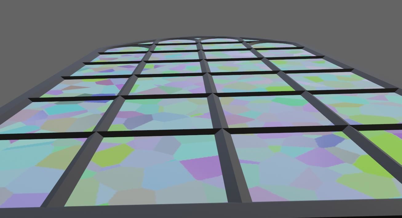 3D model Stained Glass Window - Vitral VR / AR / low-poly | CGTrader