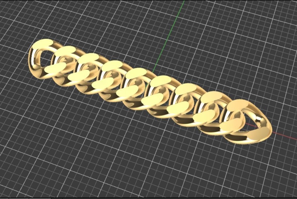Cuban link free 3D model 3D printable | CGTrader