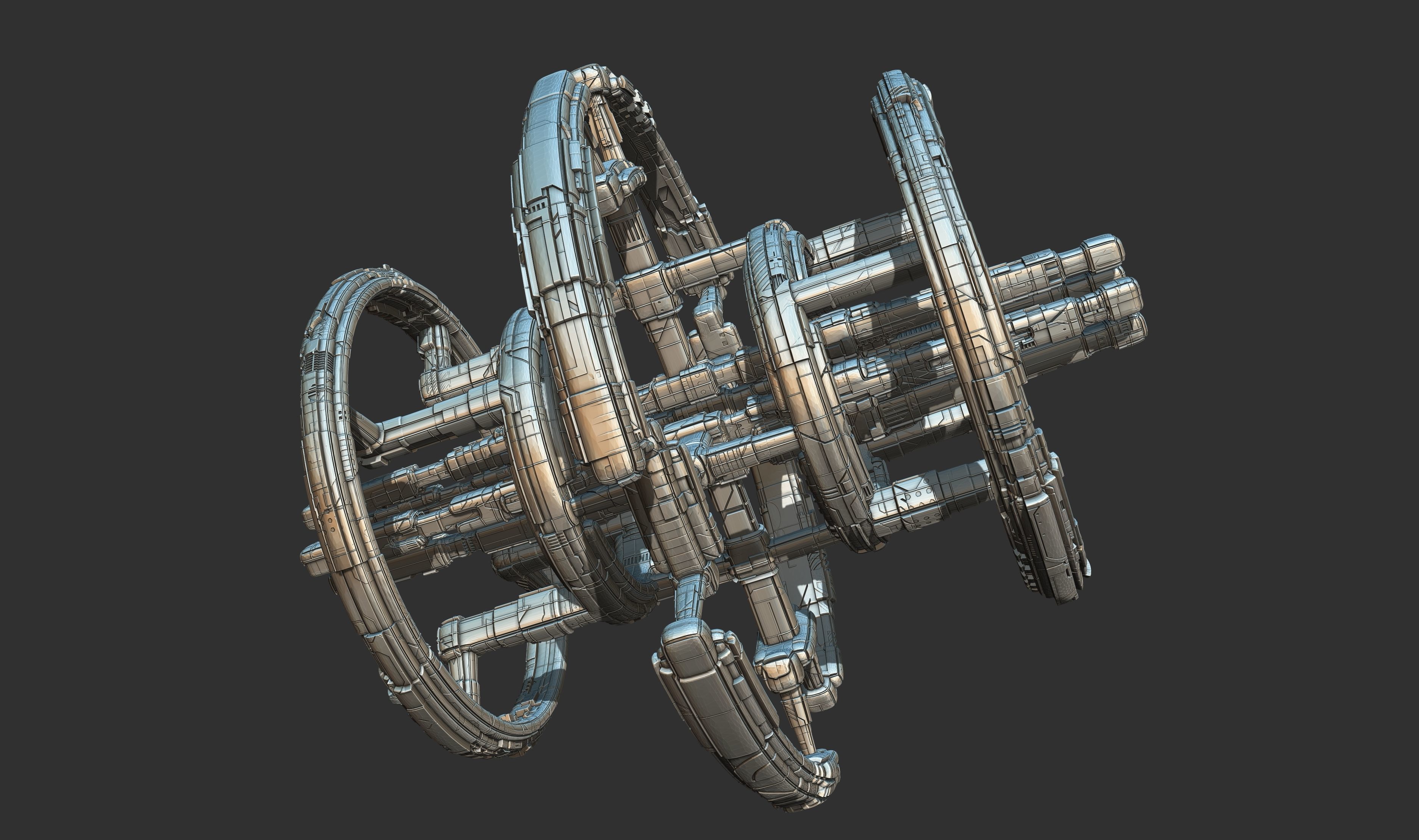 space equipment node 00191 3D model | CGTrader