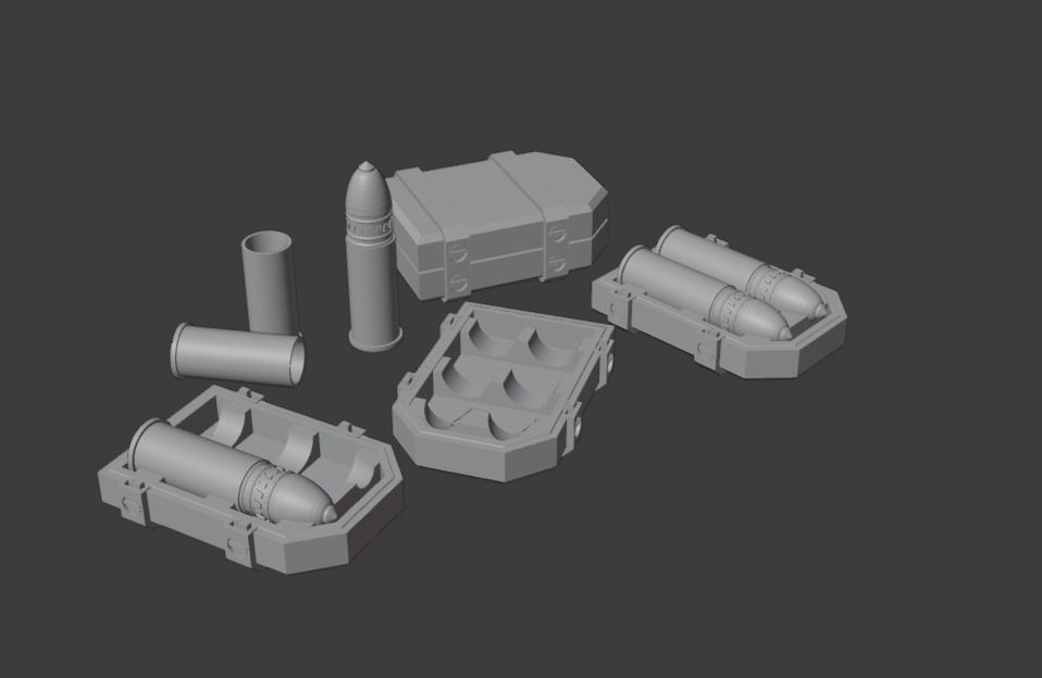 Ordnance Weapon Platform 3D model 3D printable | CGTrader