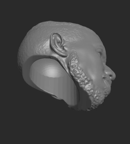 Creed face of man 3D model 3D printable | CGTrader