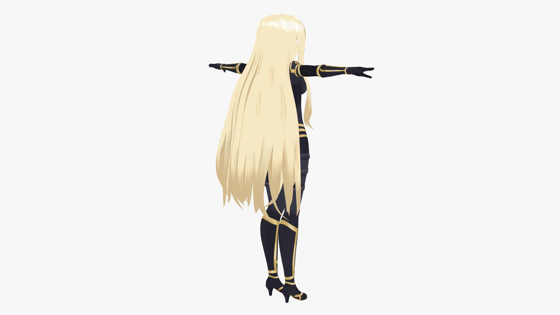 Alpha - The Eminence in Shadow 3D model rigged | CGTrader