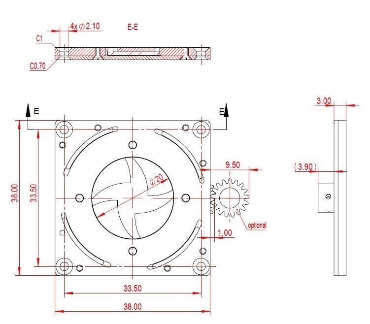 D20T3B4 TY2-Motorized or Manually mechanical shutter design CNC 3D model 3D printable | CGTrader