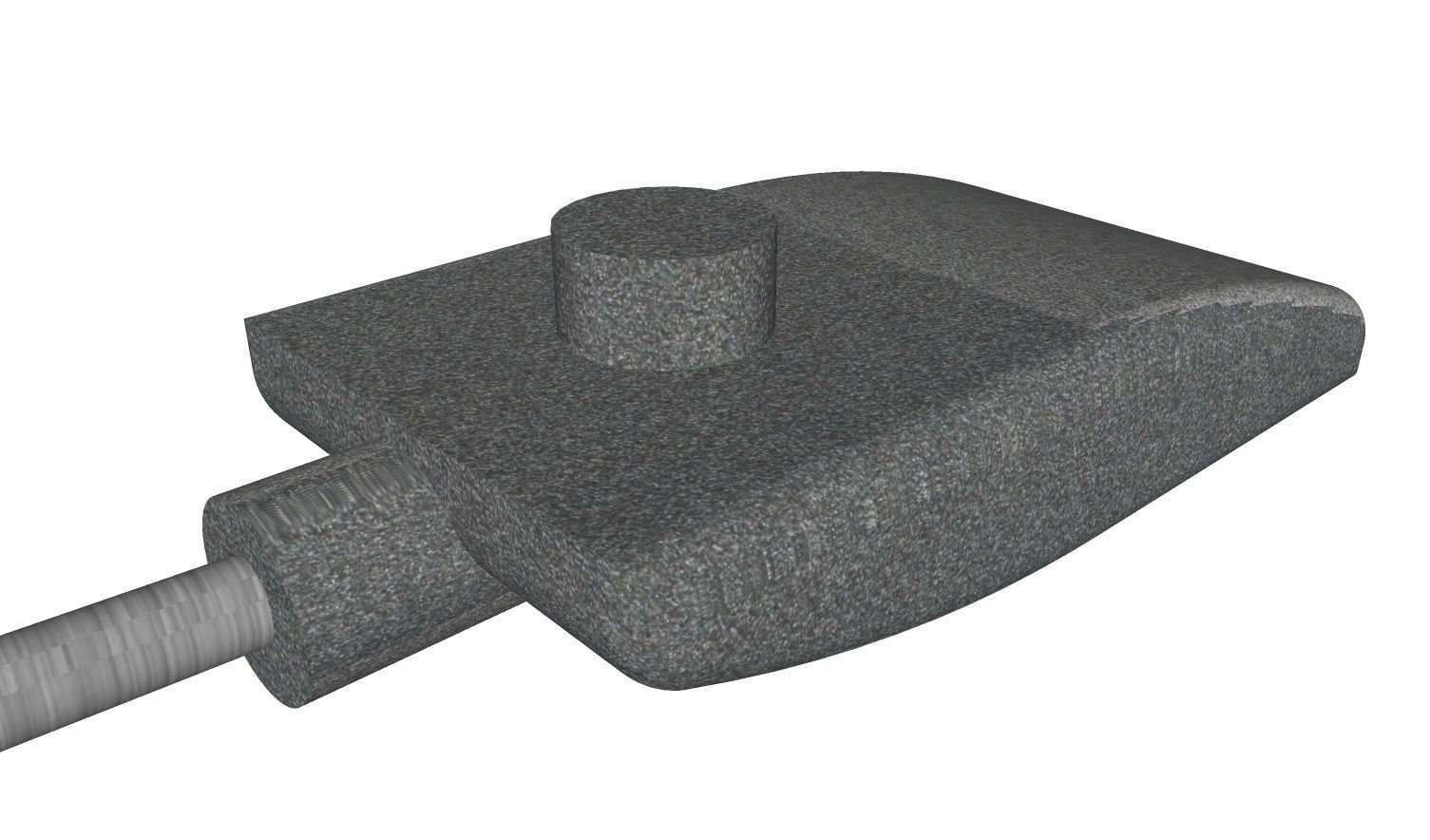 Concrete Lamp Post - Light Pole - Street Light - Group 11 3D model ...