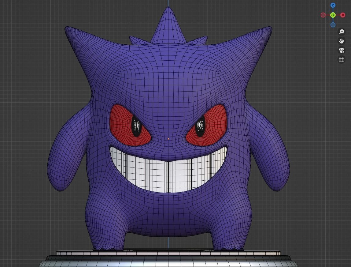 3D model Gengar - Pokemon VR / AR / low-poly | CGTrader
