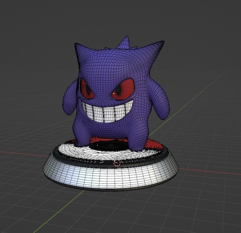 3D model Gengar - Pokemon VR / AR / low-poly | CGTrader