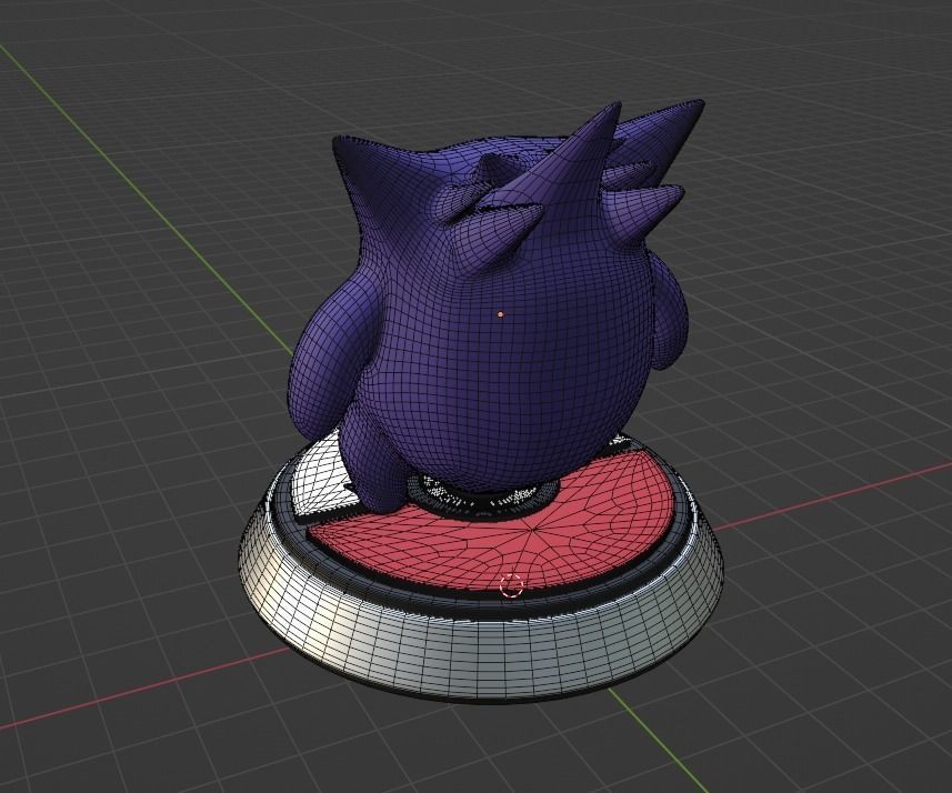 3D model Gengar - Pokemon VR / AR / low-poly | CGTrader
