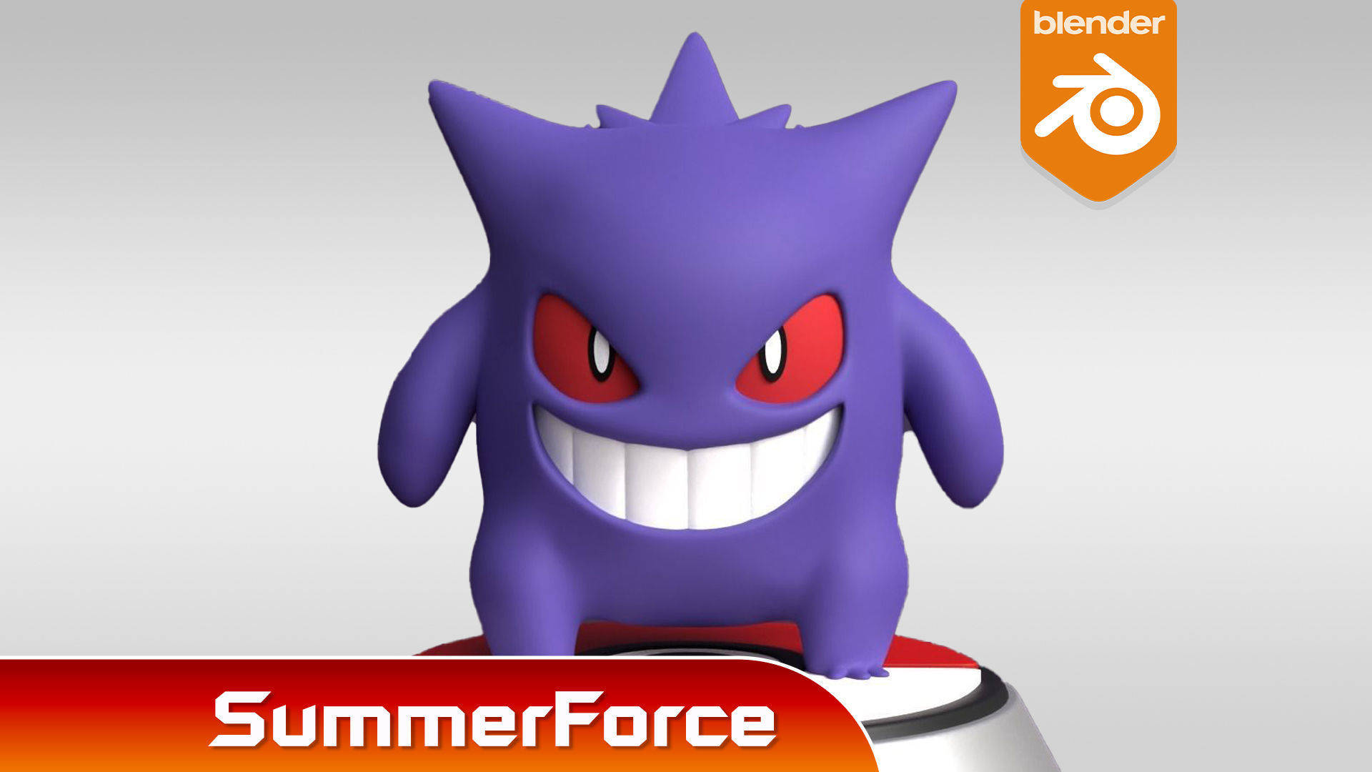 3D model Gengar - Pokemon VR / AR / low-poly | CGTrader