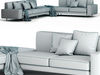 Flexteam Sofa - Andy Set 02 3D model | CGTrader