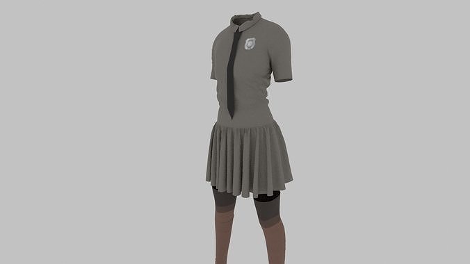 3D model Police Uniform VR / AR / low-poly | CGTrader