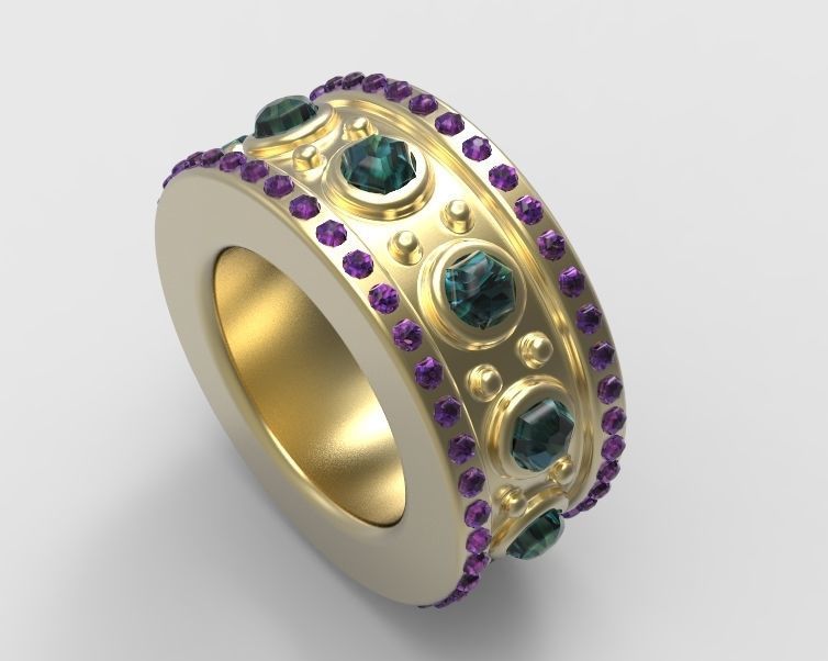 Finger Ring-01 3D model 3D printable | CGTrader