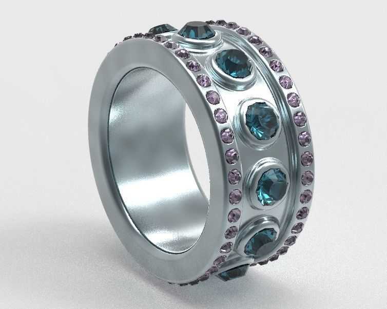 Finger Ring-01 3D model 3D printable | CGTrader