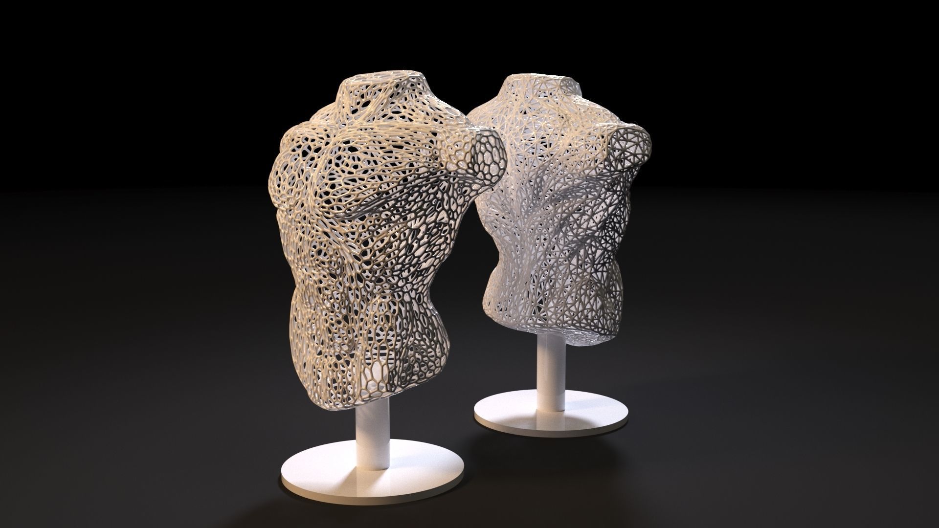 Male torso 3D model 3D printable | CGTrader