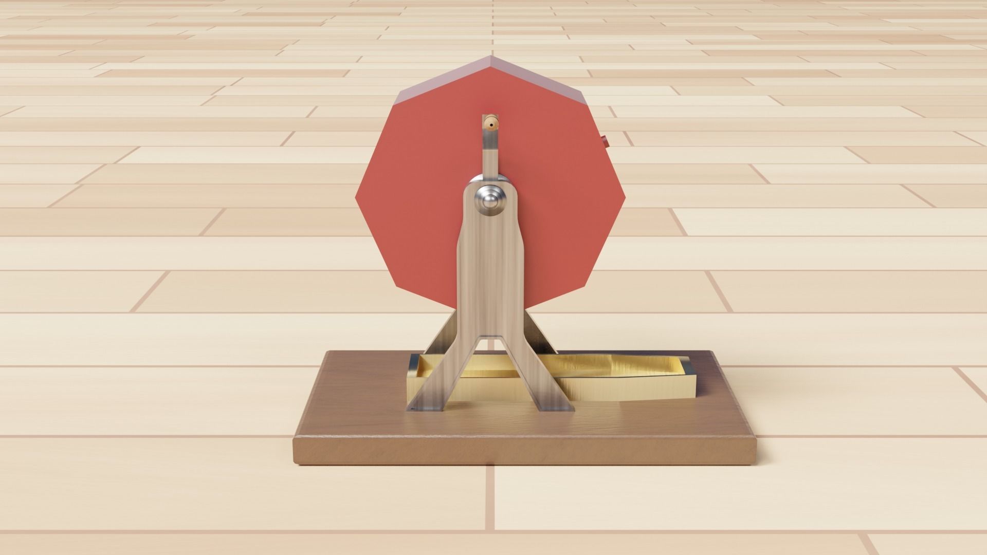 Fukubiki Garapon Traditional Lottery Machine 3D model | CGTrader