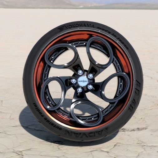 ROTIFORM ZRH-T 19 INCH RIMS 3D model 3D printable | CGTrader