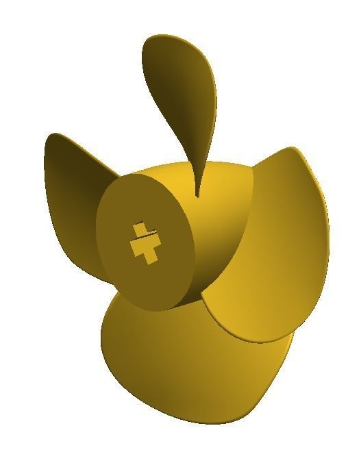 LEGO compatible propeller 3D model 3D printable | CGTrader