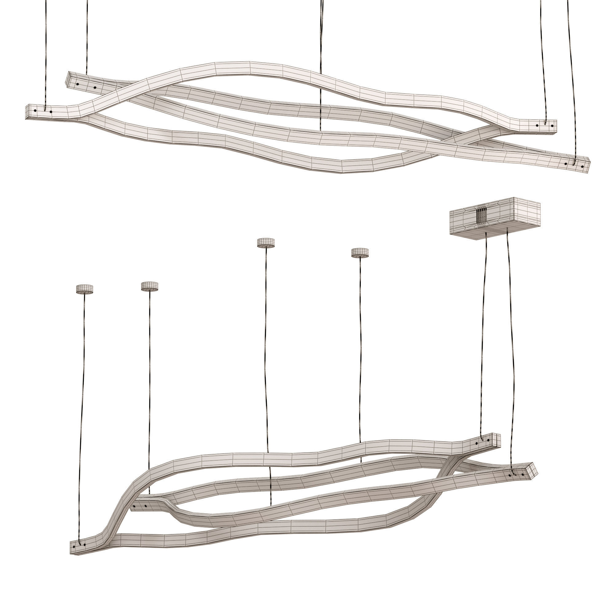 Belva Pendant 3D model | CGTrader