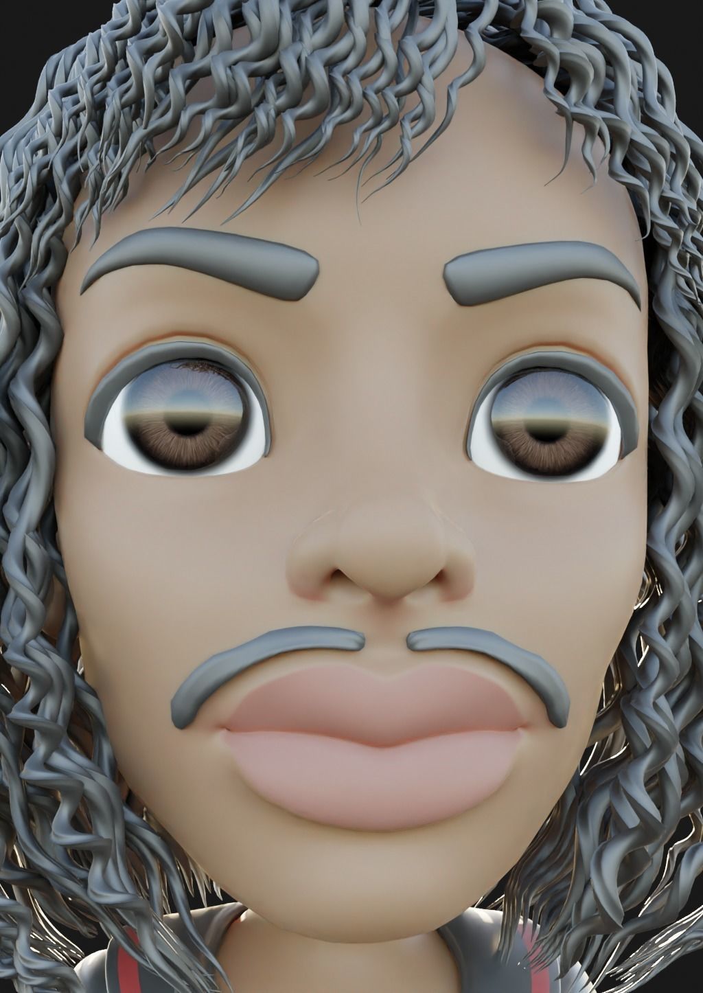 Guy Boy Man Rick James 3D model rigged | CGTrader
