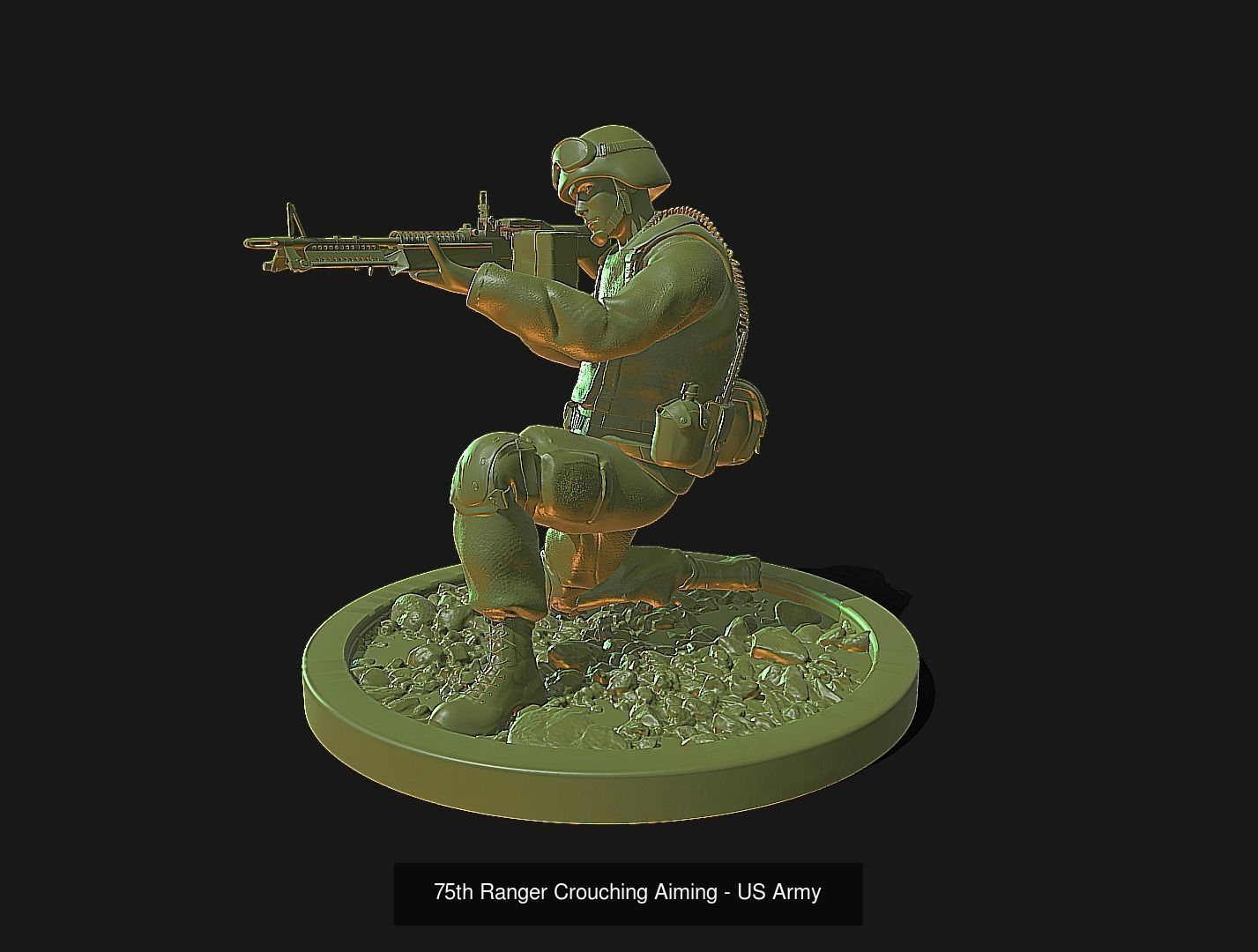 75th Ranger US Army 3D Model Collection | CGTrader