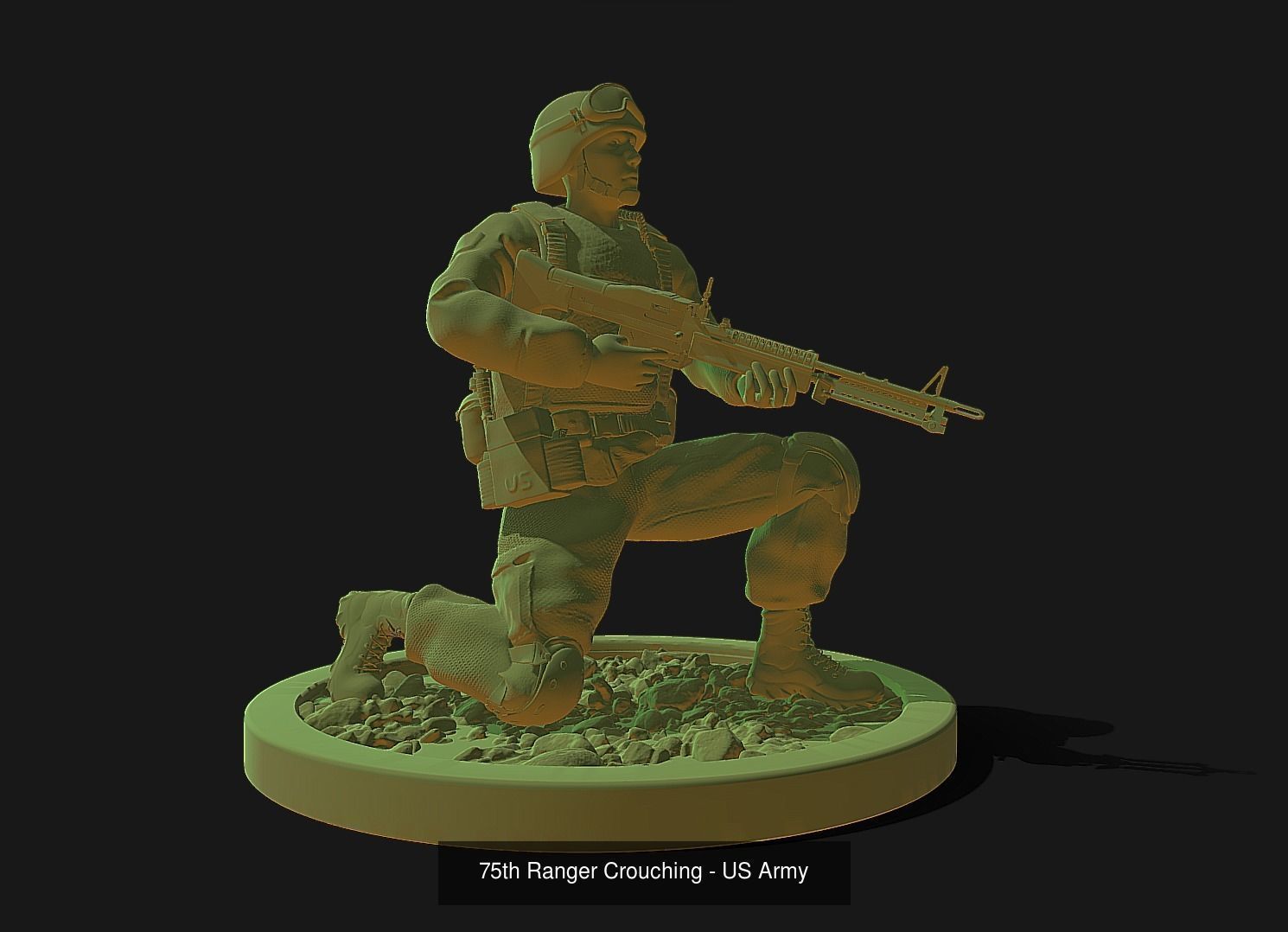 75th Ranger US Army 3D Model Collection | CGTrader