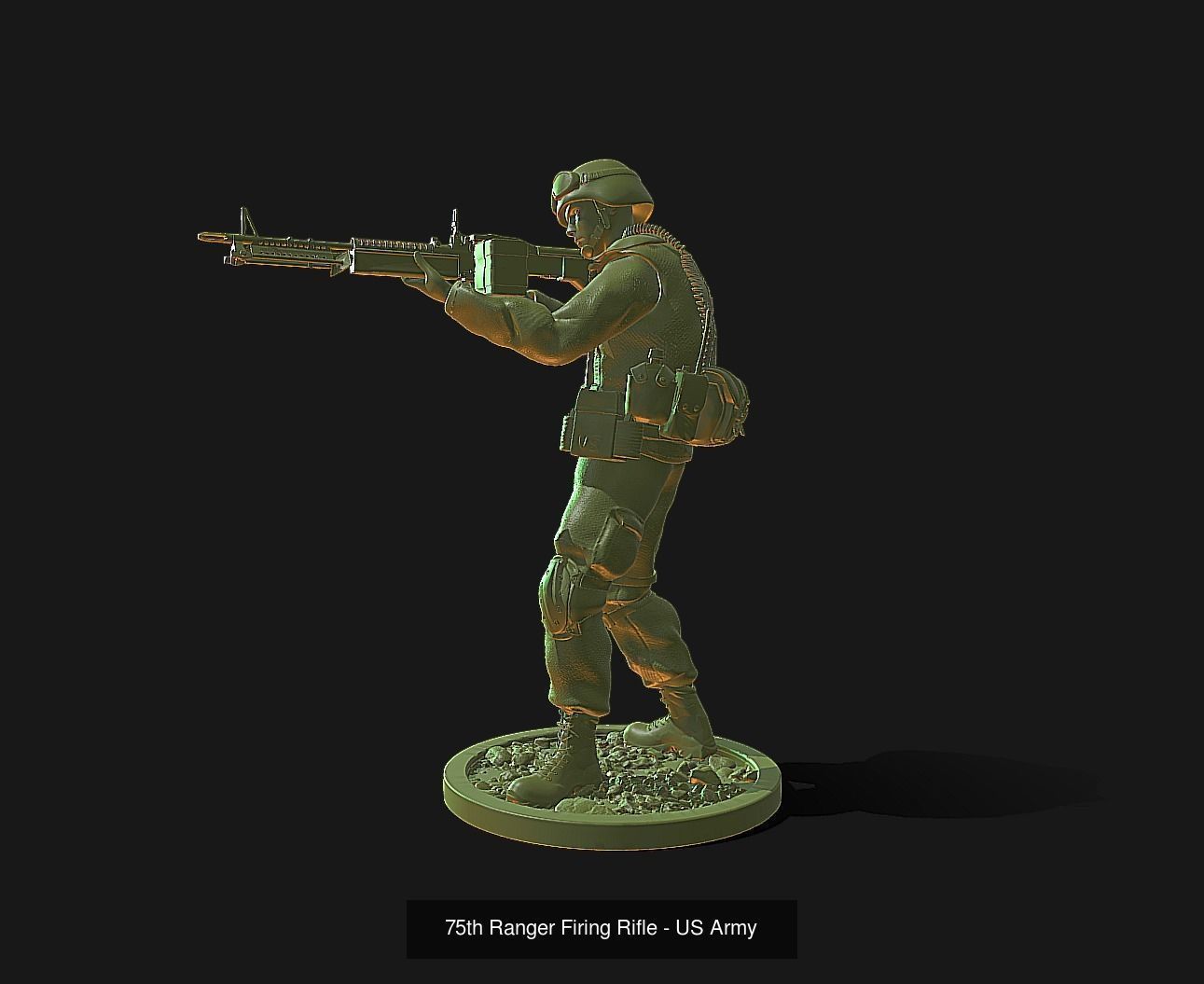 75th Ranger US Army 3D Model Collection | CGTrader