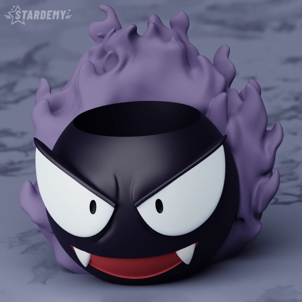 Gastly Planter 3D model 3D printable | CGTrader