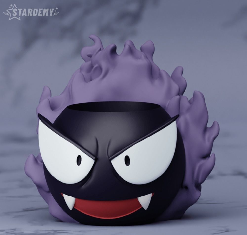 Gastly Planter 3D model 3D printable | CGTrader