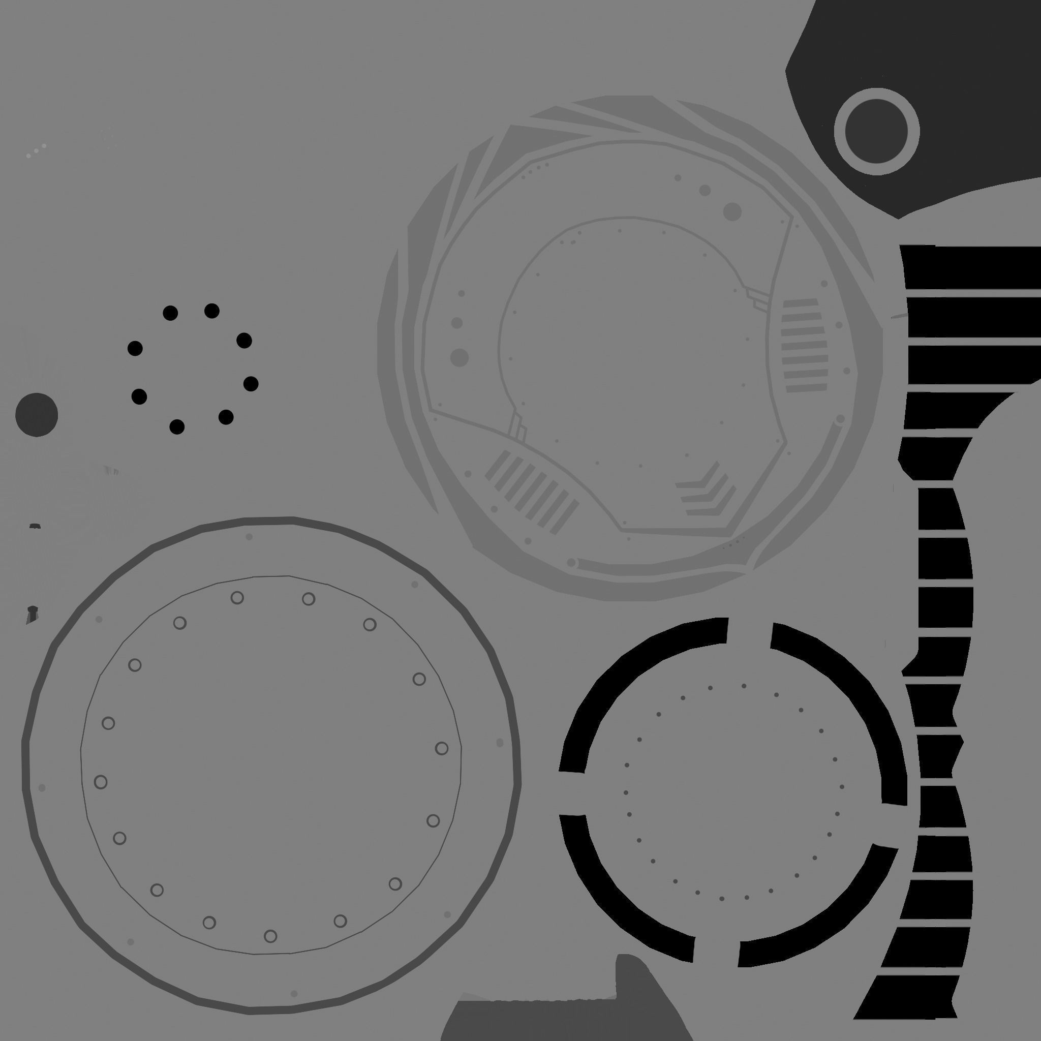 3D model Alien Spaceship UFO B02 Aluminum - Sci Fi Spacecraft Design VR ...