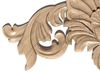 Cartouche-037 ornate carving of flower and leaves 3D model | CGTrader